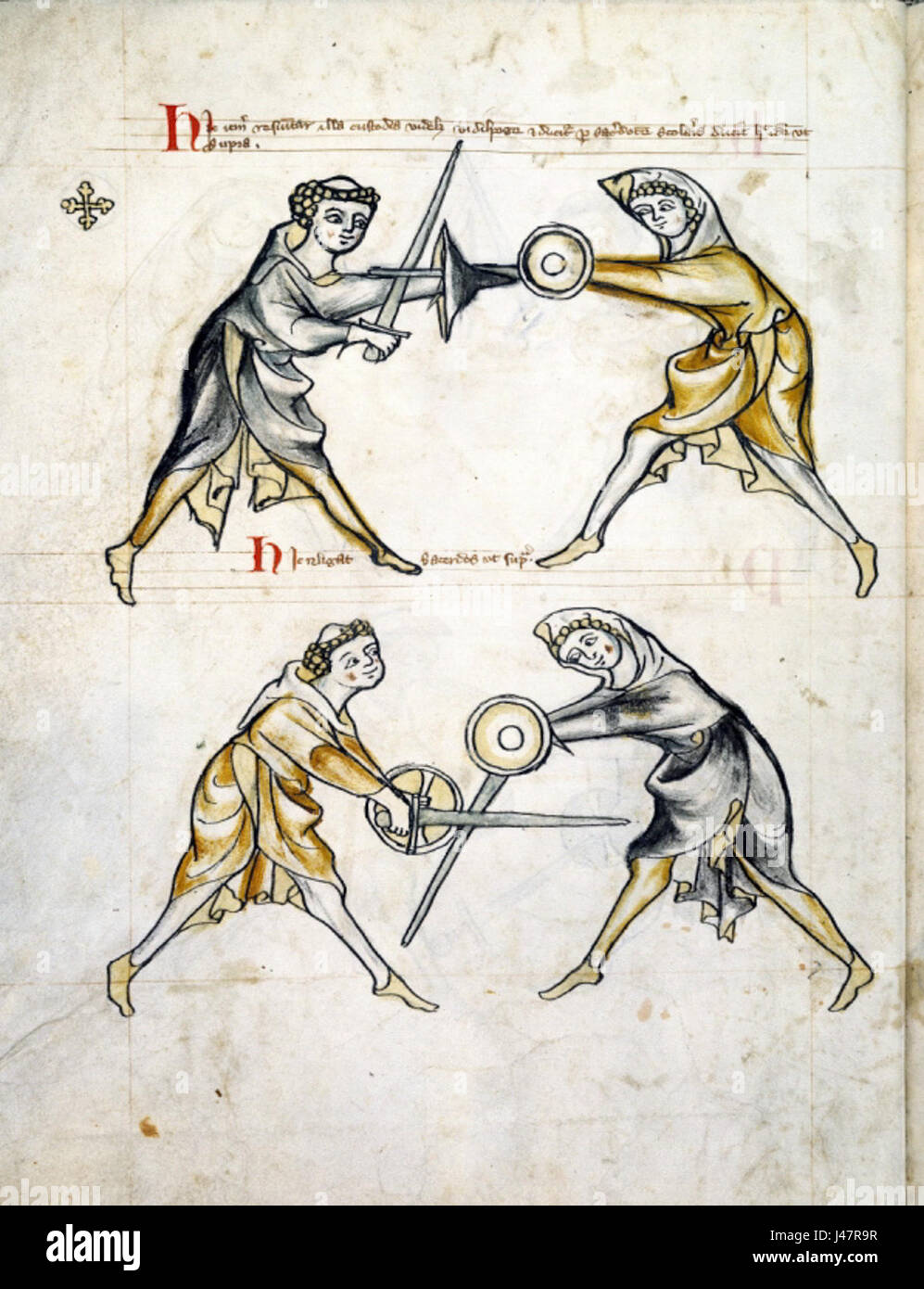 Medieval martial techniques hi-res stock photography and images - Alamy