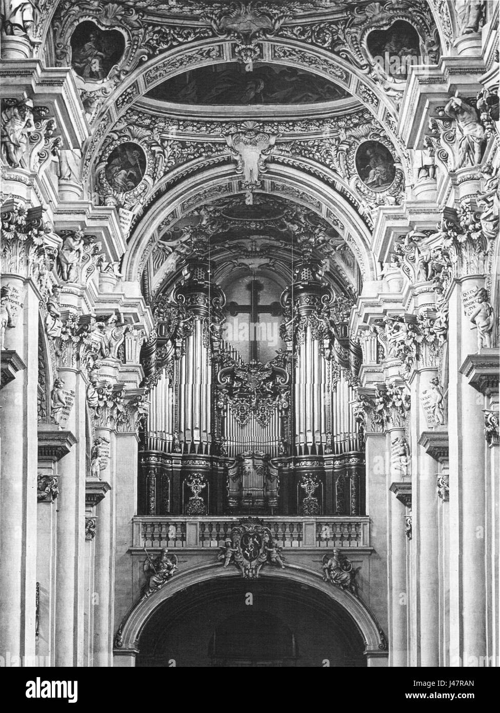 The Passau Cathedral Organ, built in 1890 by Alphons Adolph, is a ...