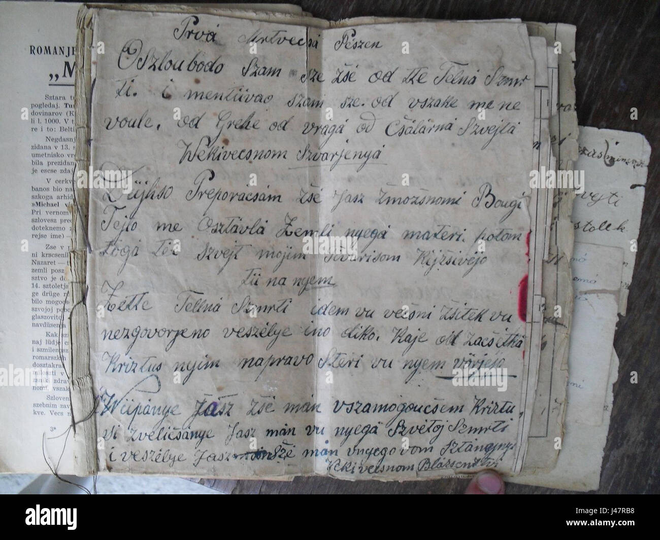 Mrtvecna pesem z Veric Stock Photo - Alamy