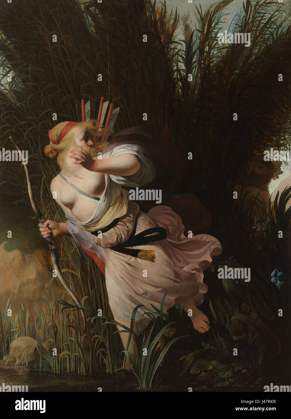 'Pan en Syrinx' is a classical painting by the artist Frans Snyders ...