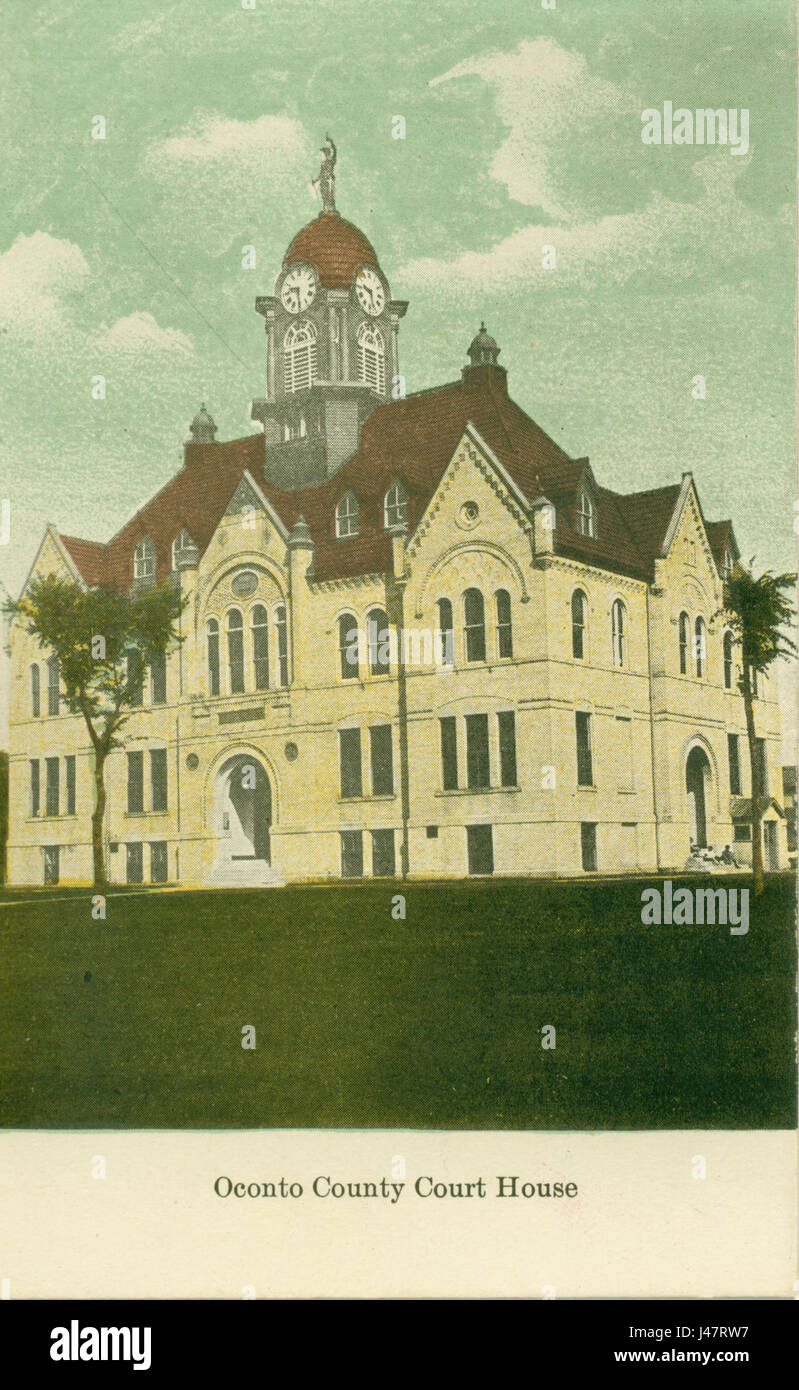 The Oconto County Courthouse is an architectural and civic landmark ...