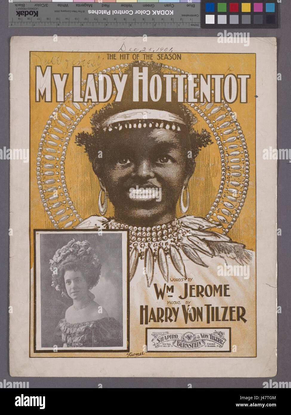 The title refers to a work titled *My Lady Hottentot*, likely referring ...