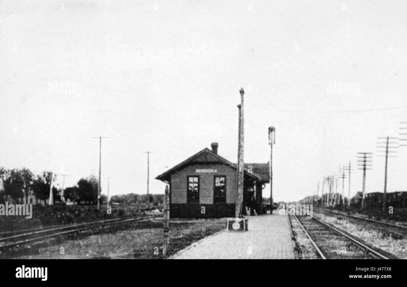 Minooka Rock Island Line Stock Photo - Alamy