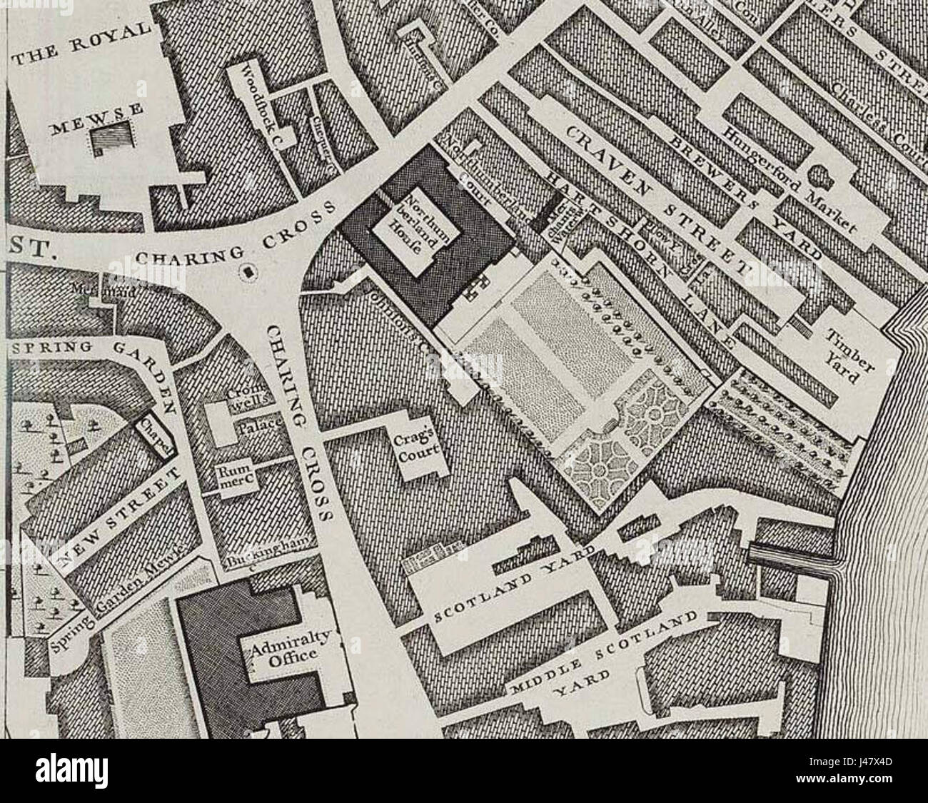 Rocques map hi-res stock photography and images - Alamy