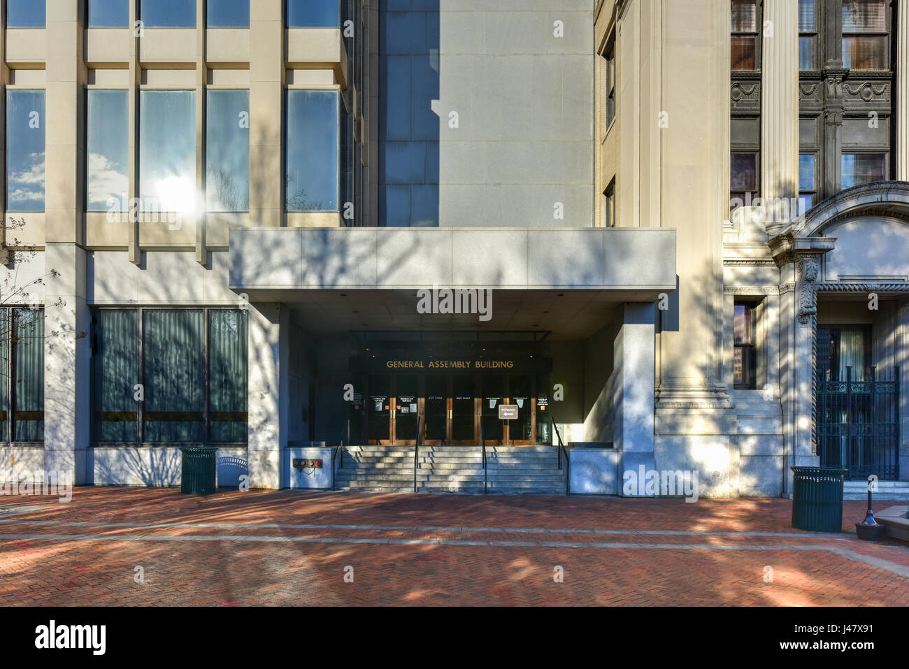 General Assembly Government Building in Richmond, Virginia Stock Photo ...