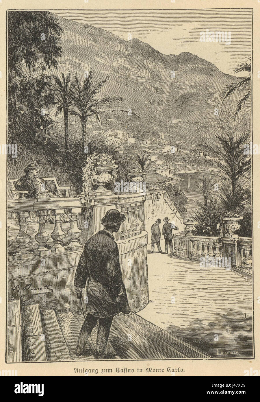 Map of monte carlo hi-res stock photography and images - Alamy