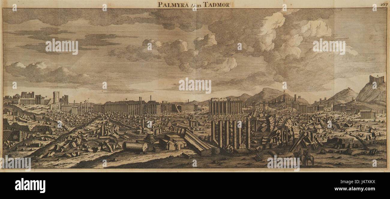 Map of palmyra hi-res stock photography and images - Alamy