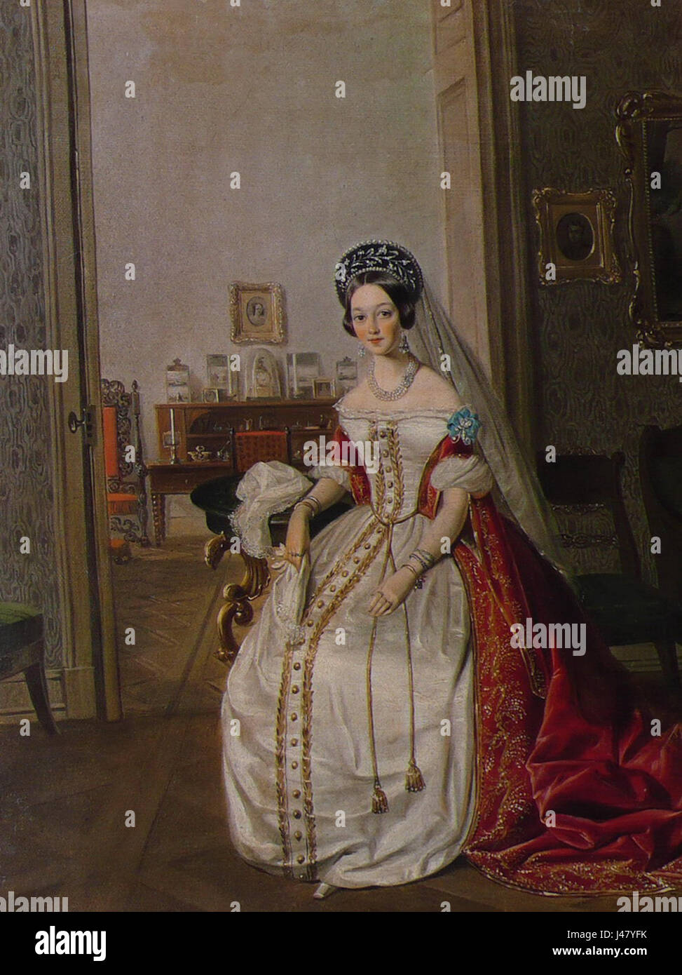 Russian nobility portraits hi-res stock photography and images - Alamy