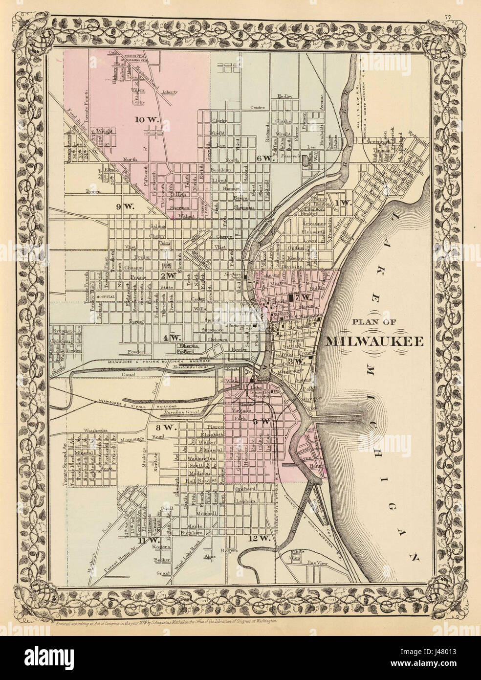 1880 map hi-res stock photography and images - Alamy