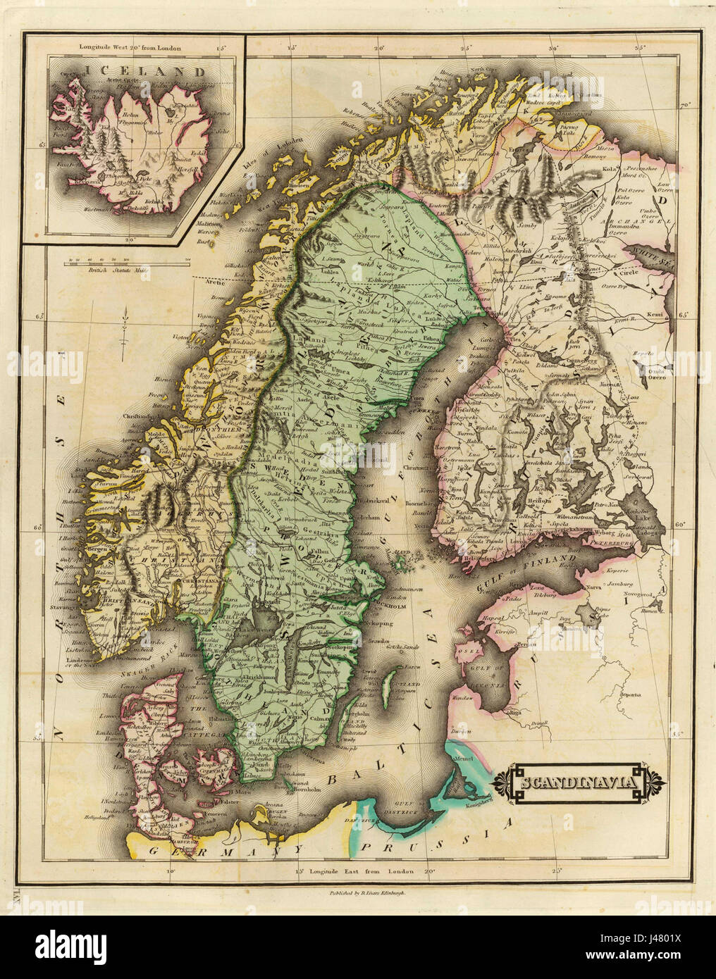 Norway borders hi-res stock photography and images - Alamy