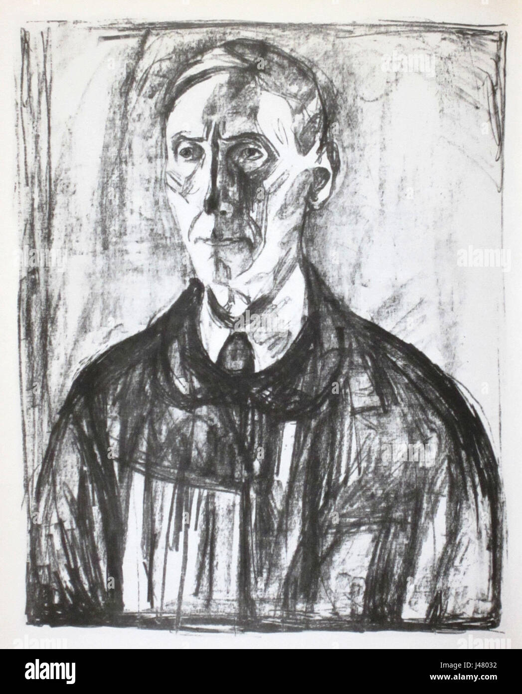 A 1930 photograph or painting associated with Munch and Professor ...