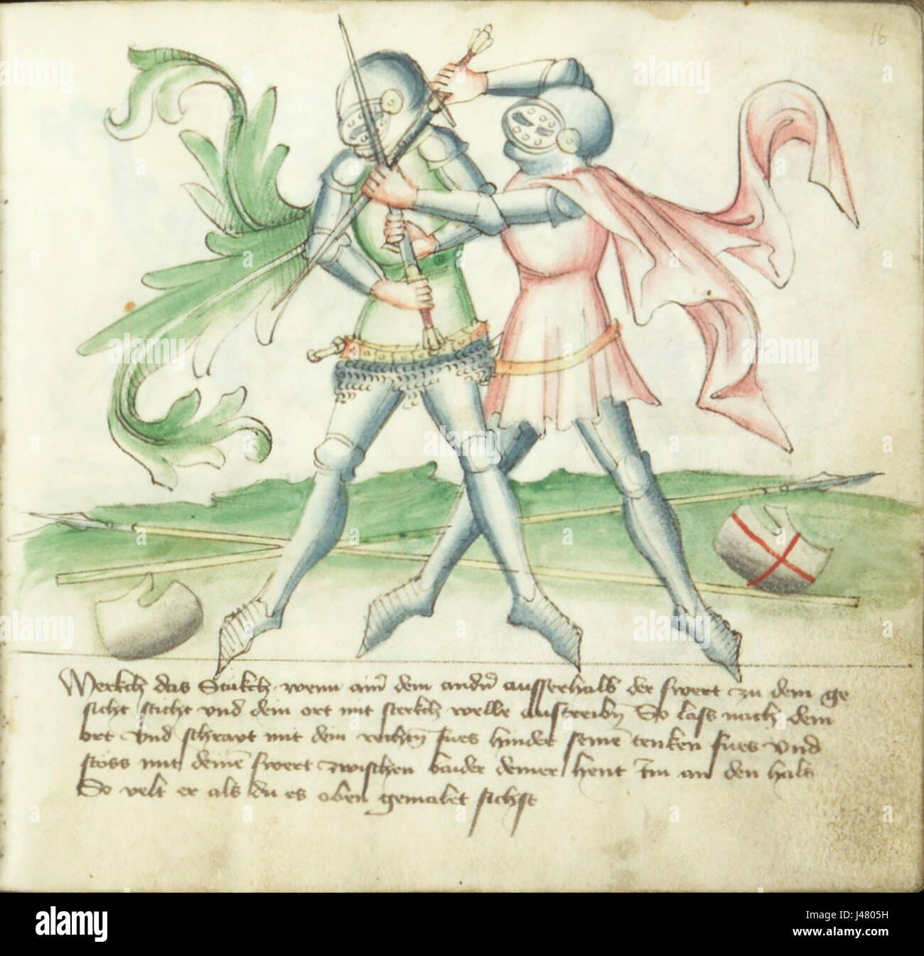 A historical page from the manuscript 'Ms. KK5013 16r,' offering ...