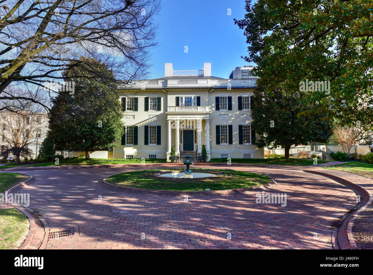 Virginia Governor's Mansion in Richmond, Virginia Stock Photo - Alamy