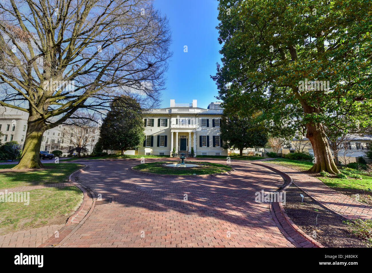 Virginia Governor's Mansion in Richmond, Virginia Stock Photo - Alamy