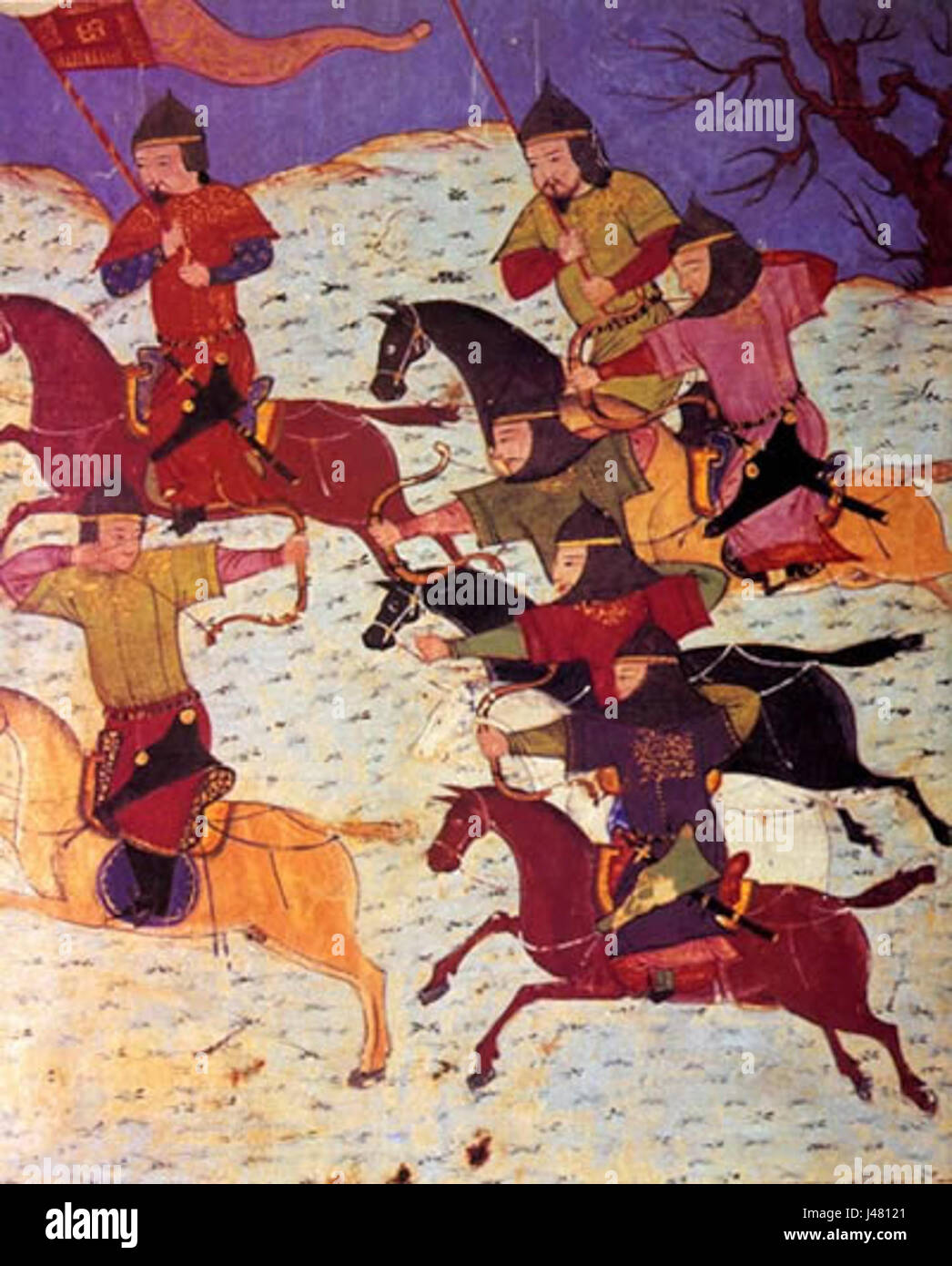 Mongol military tactics hi-res stock photography and images - Alamy