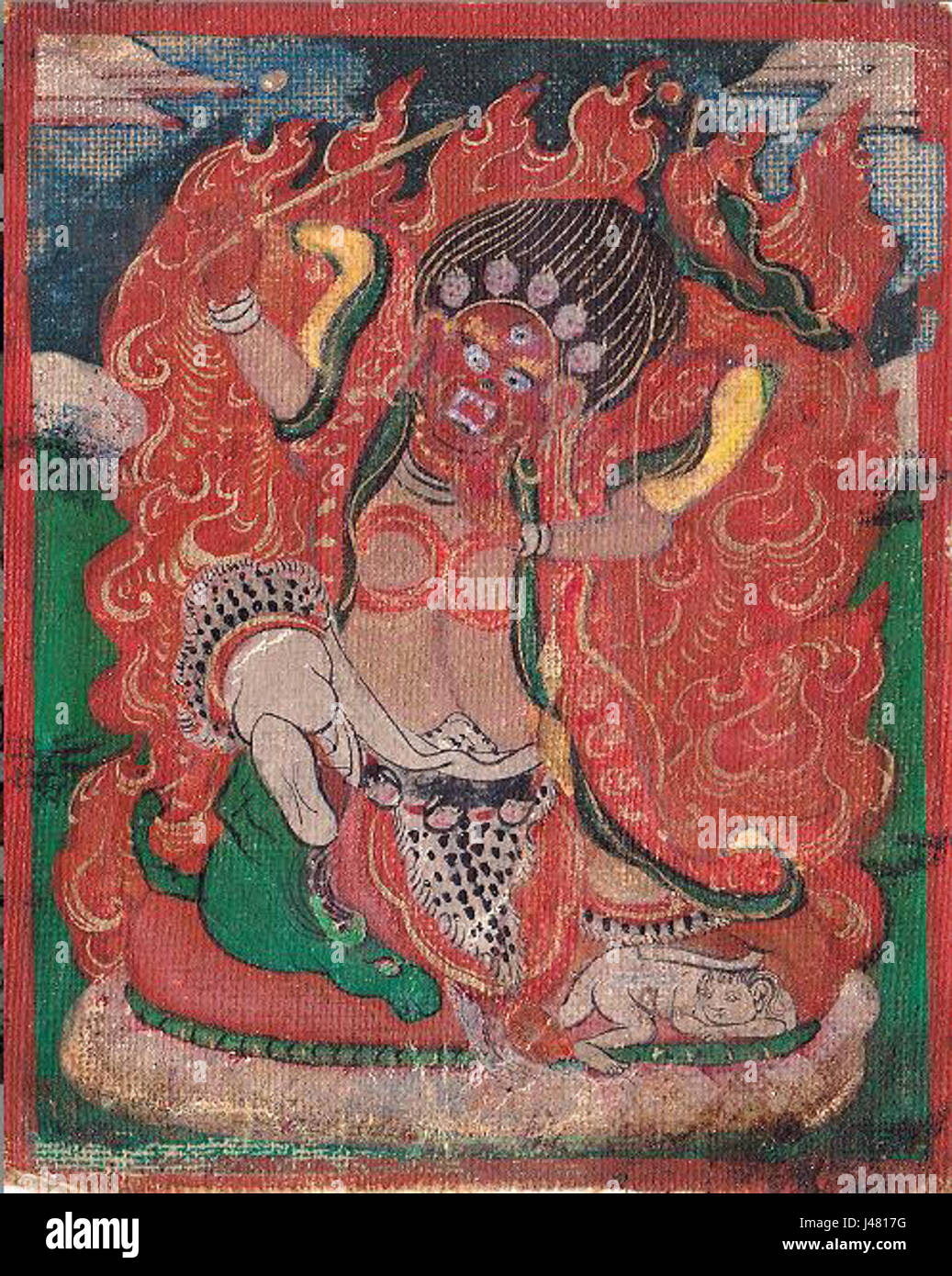 Miniature Painting of Begtse 2 Stock Photo - Alamy