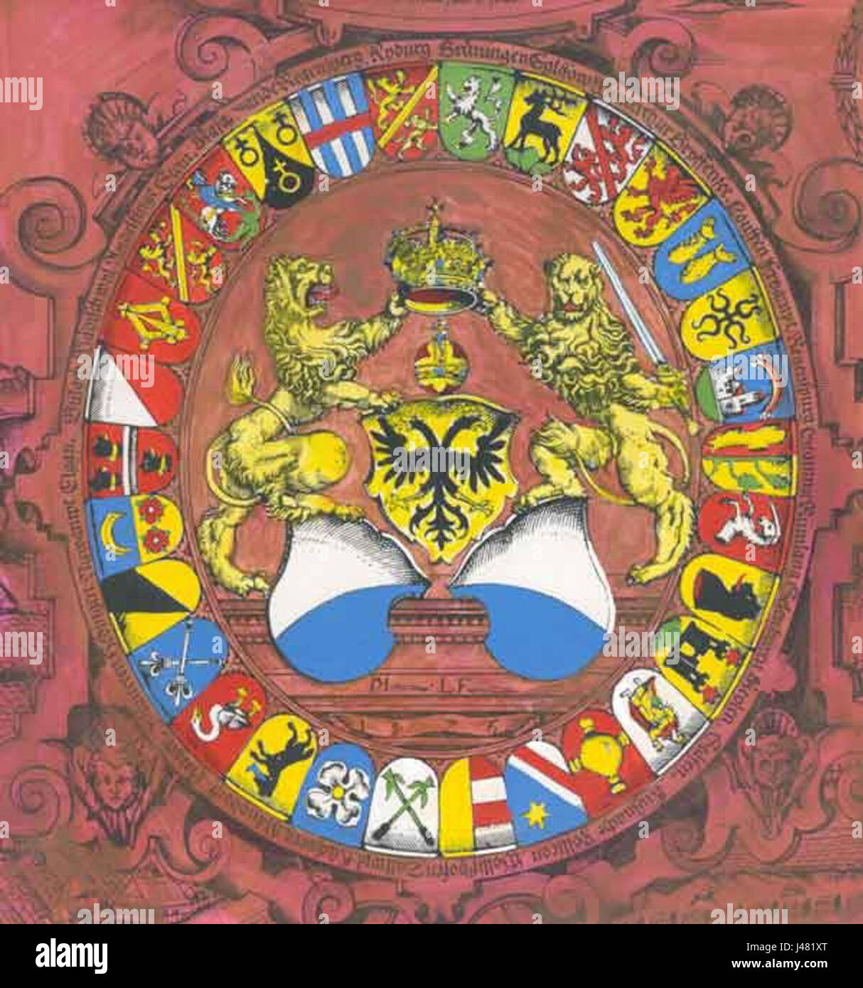 Wappenscheibe hi-res stock photography and images - Alamy