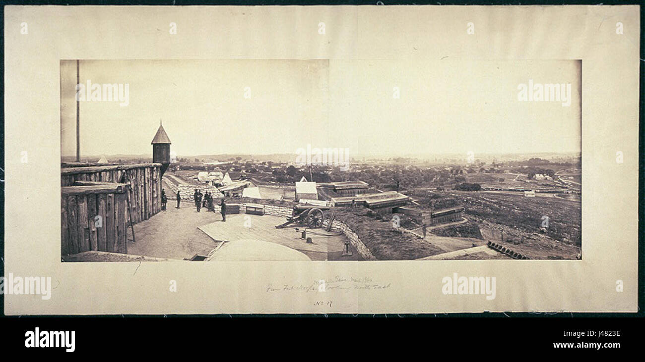 Nashville Tennessee view from Fort Negley Stock Photo - Alamy