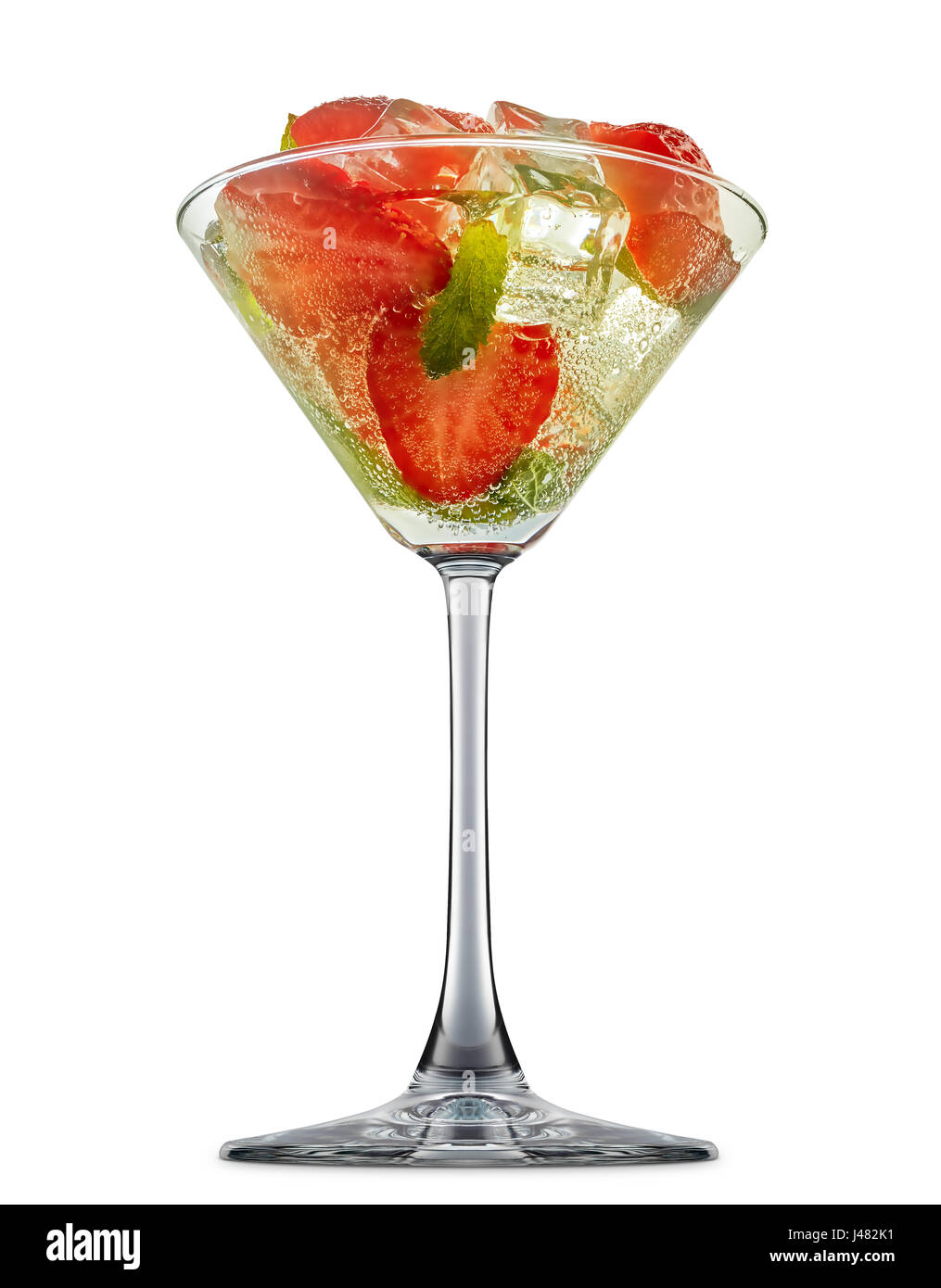 alcohol cocktail isolated on white background Stock Photo - Alamy