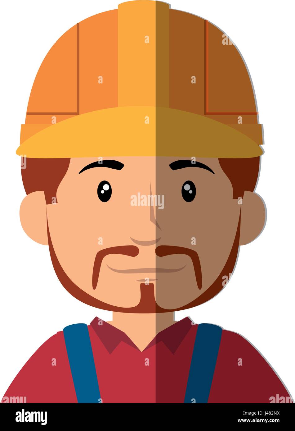 Worker man cartoon Stock Vector Image & Art - Alamy