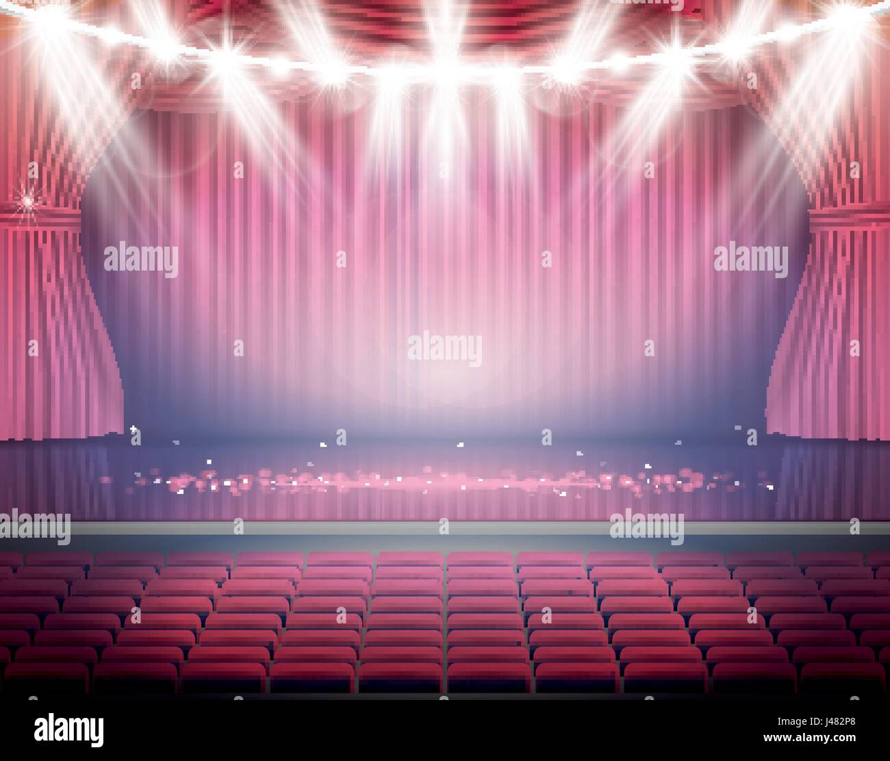 Front seat cinema Stock Vector Images - Alamy