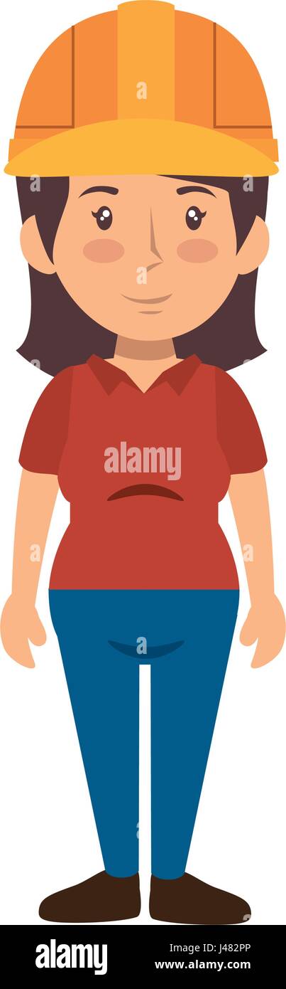 Woman worker cartoon Stock Vector Image & Art - Alamy