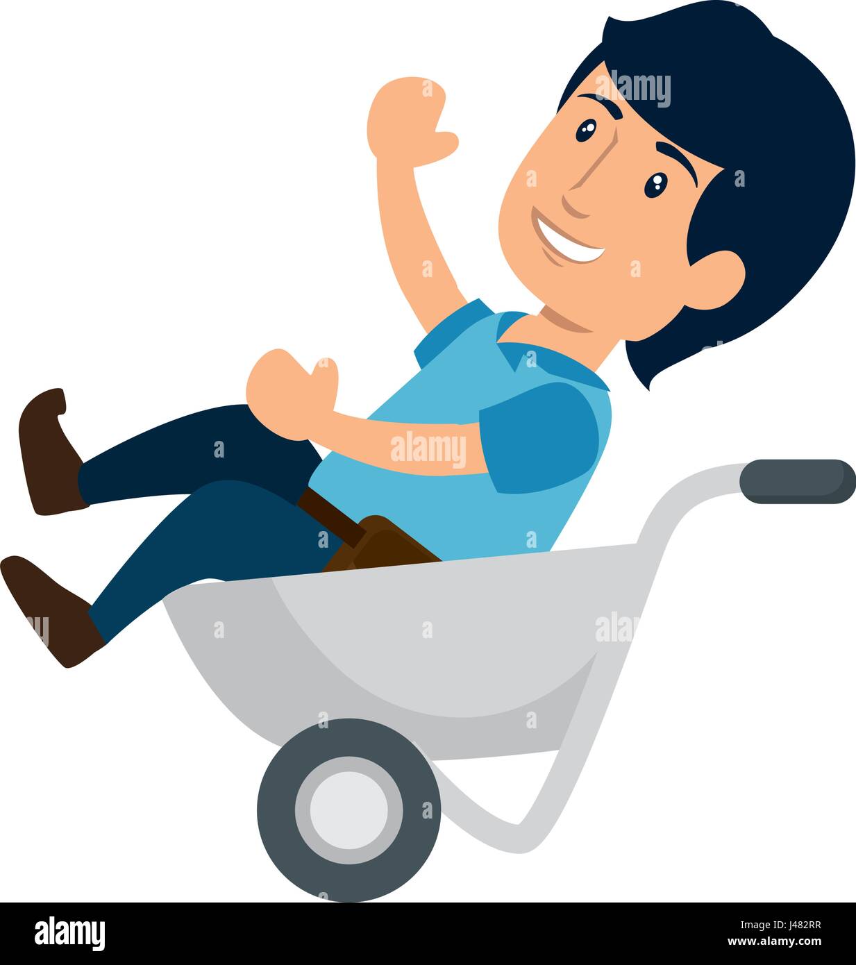 Worker man cartoon Stock Vector Image & Art - Alamy