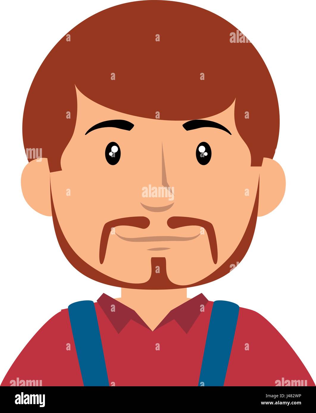 Worker man cartoon Stock Vector Image & Art - Alamy