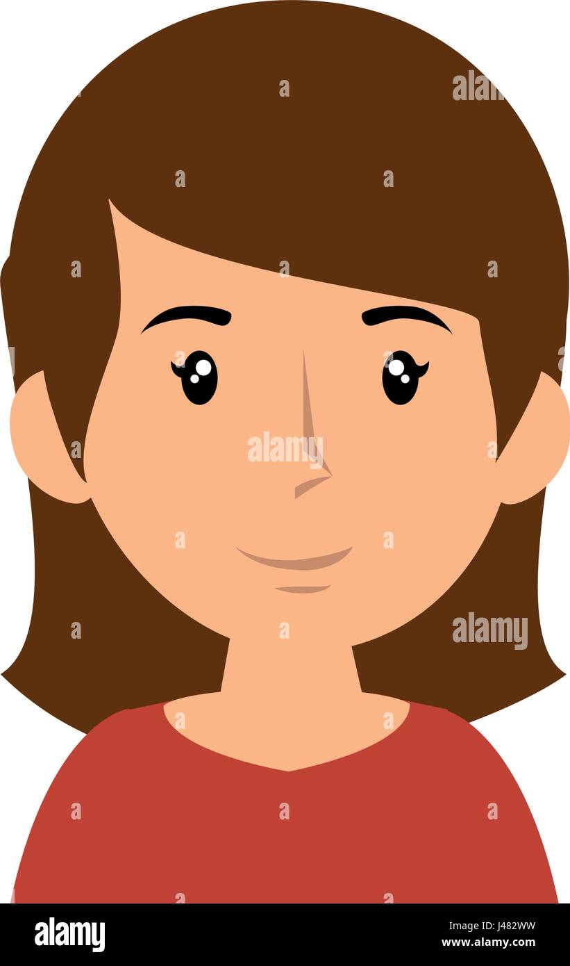 Woman cartoon profile Stock Vector Image & Art - Alamy