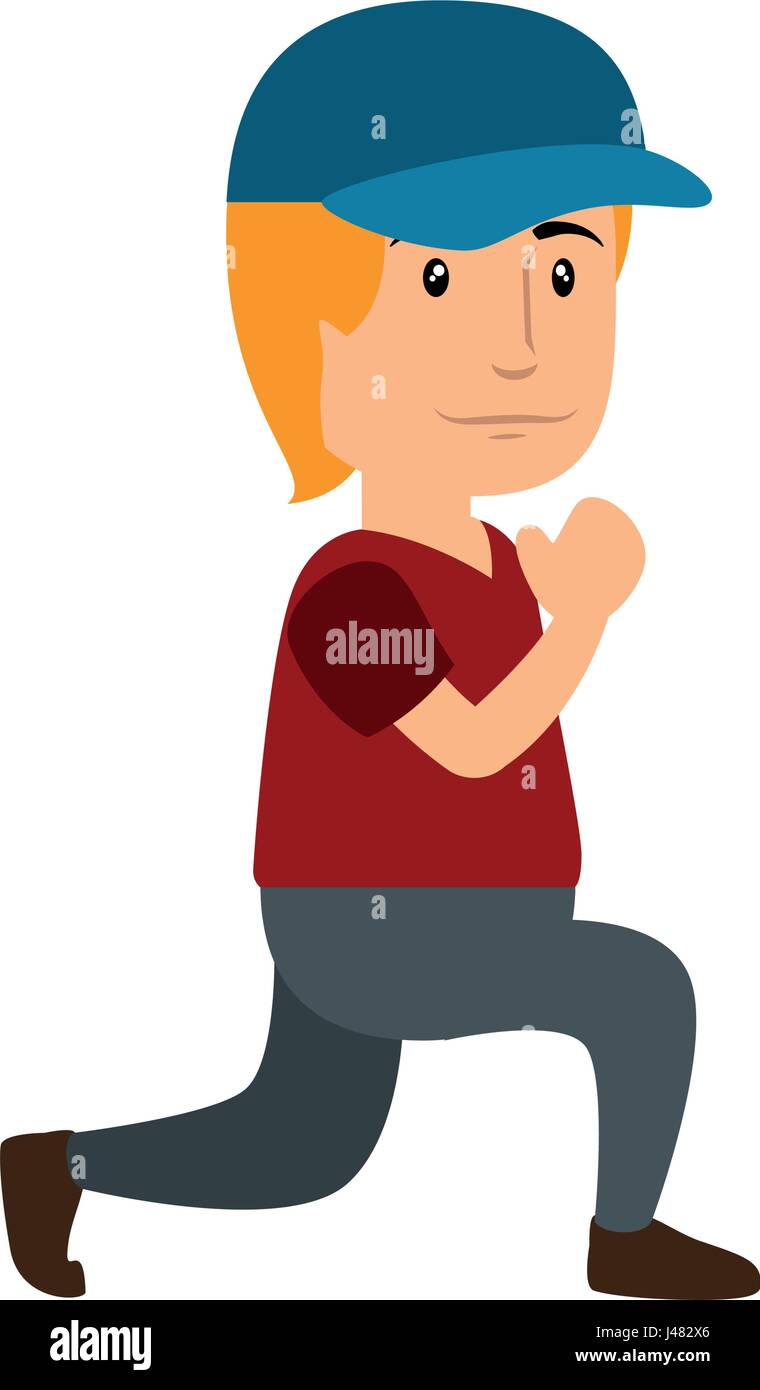 Man cute cartoon Stock Vector Image & Art - Alamy