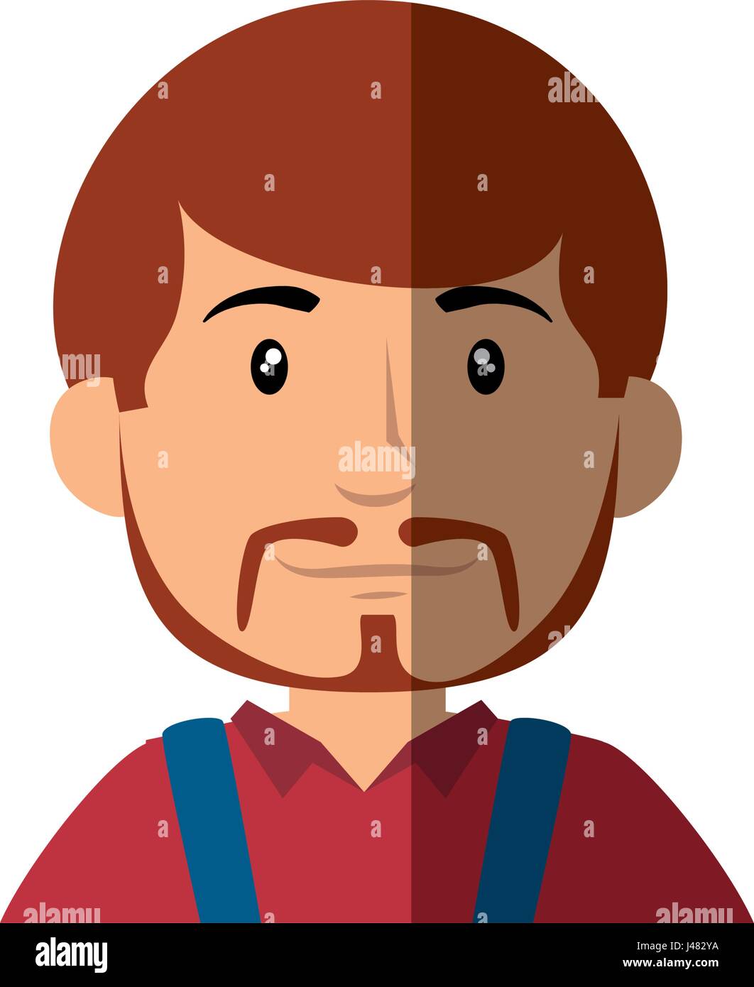 Worker man cartoon Stock Vector Image & Art - Alamy
