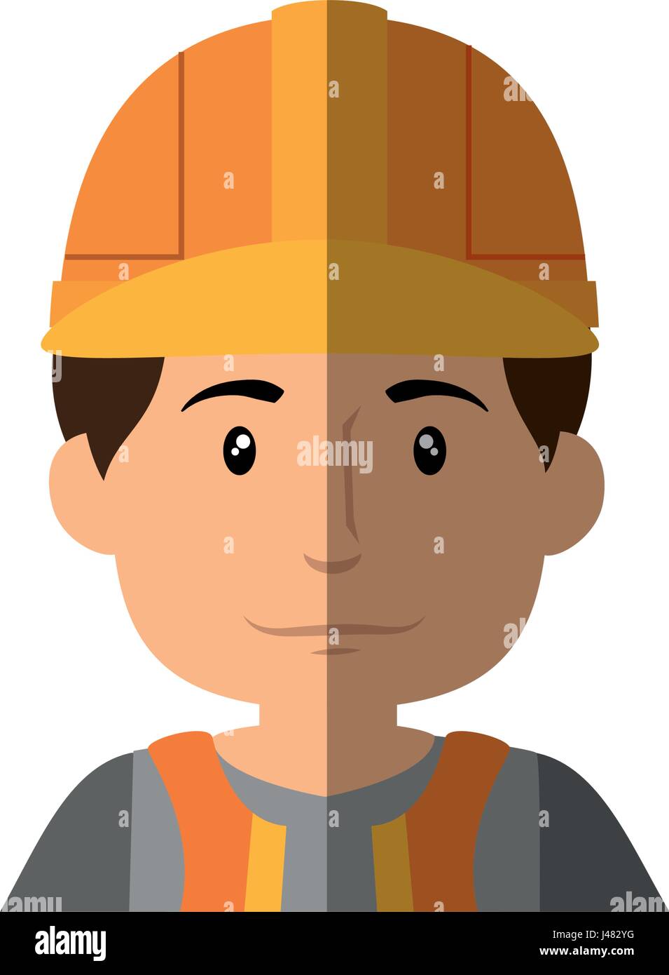 Worker man cartoon Stock Vector Image & Art - Alamy