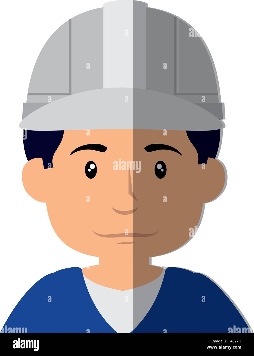 Worker man cartoon Stock Vector Image & Art - Alamy