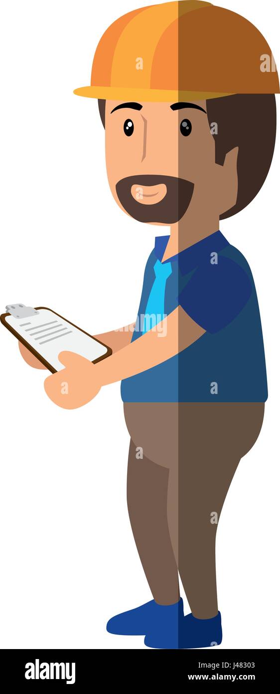 Worker man cartoon Stock Vector Image & Art - Alamy