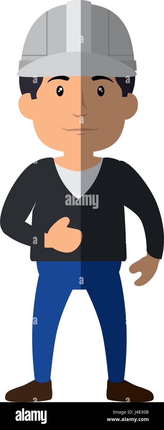 Worker man cartoon Stock Vector Image & Art - Alamy