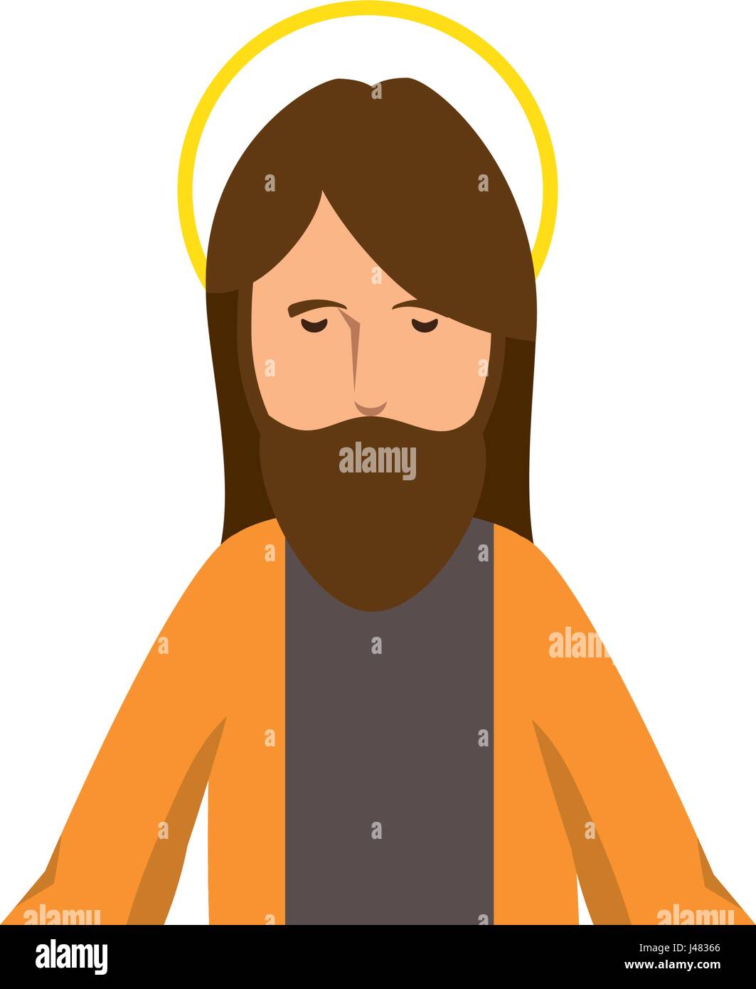 cartoon jesus christ icon Stock Vector Image & Art - Alamy