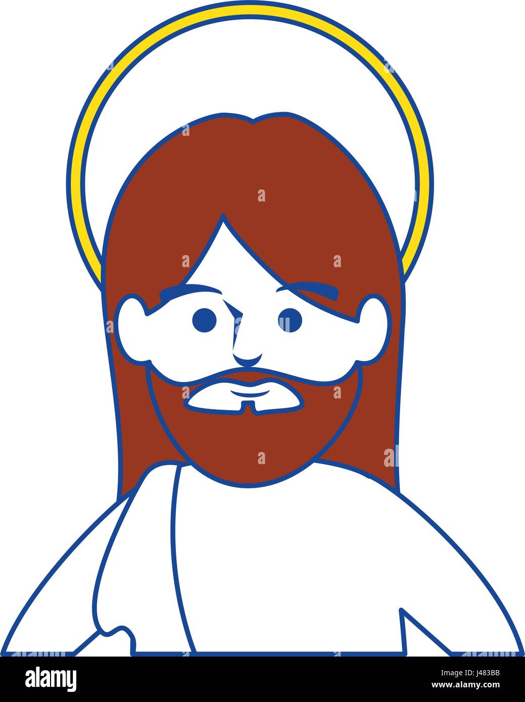 jesus christ man icon Stock Vector Image & Art - Alamy