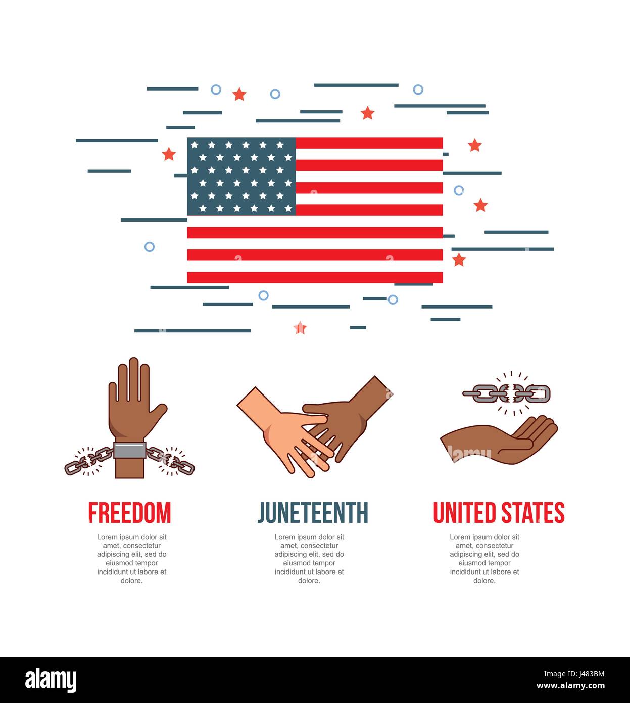 Juneteenth Cut Out Stock Images & Pictures - Alamy