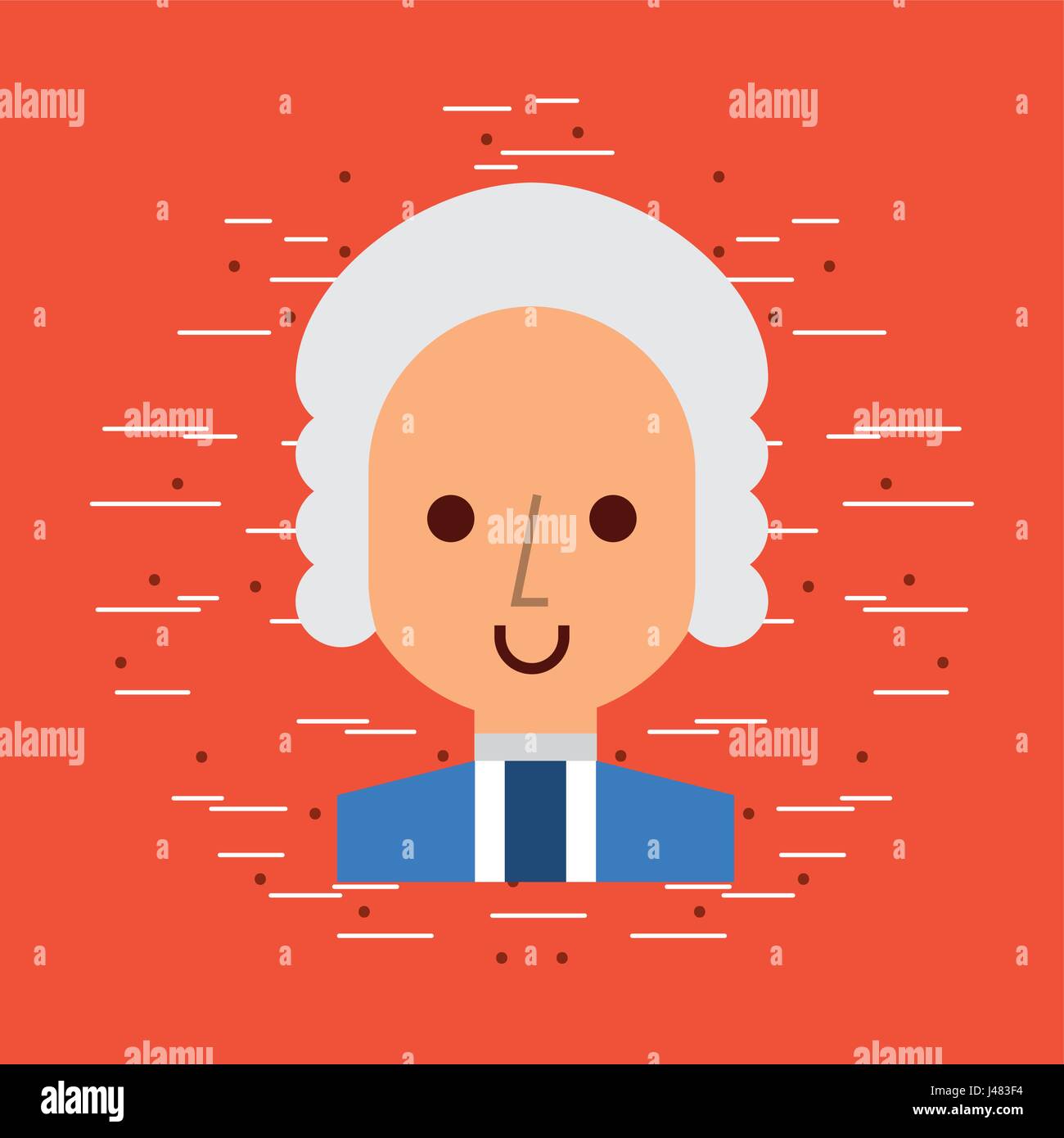 Founding fathers illustration Stock Vector Images - Alamy