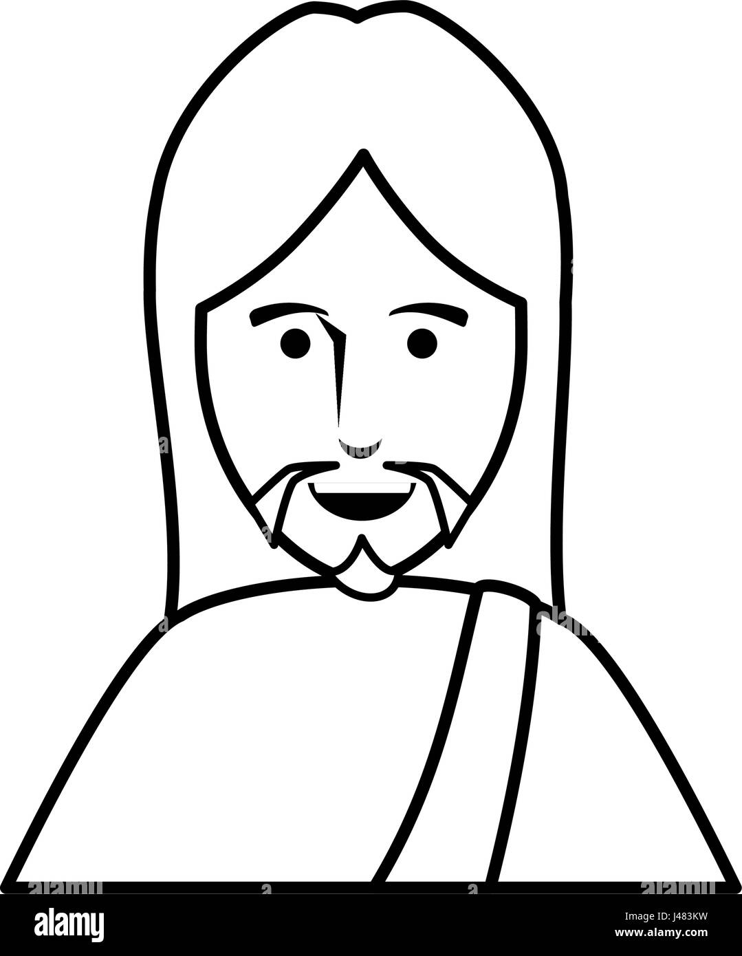jesus christ icon Stock Vector Image & Art - Alamy