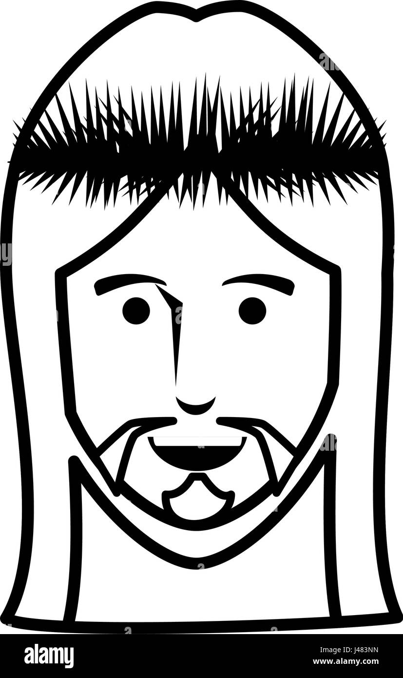 jesus christ icon Stock Vector Image & Art - Alamy
