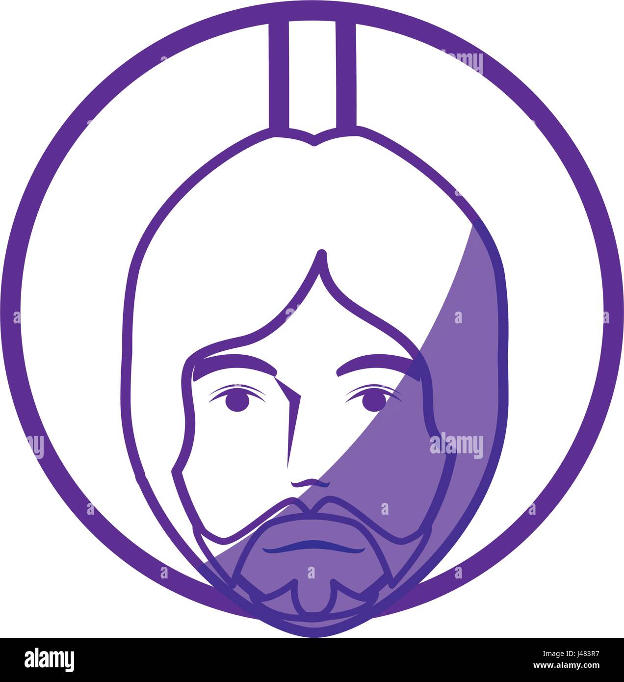jesus christ icon Stock Vector Image & Art - Alamy