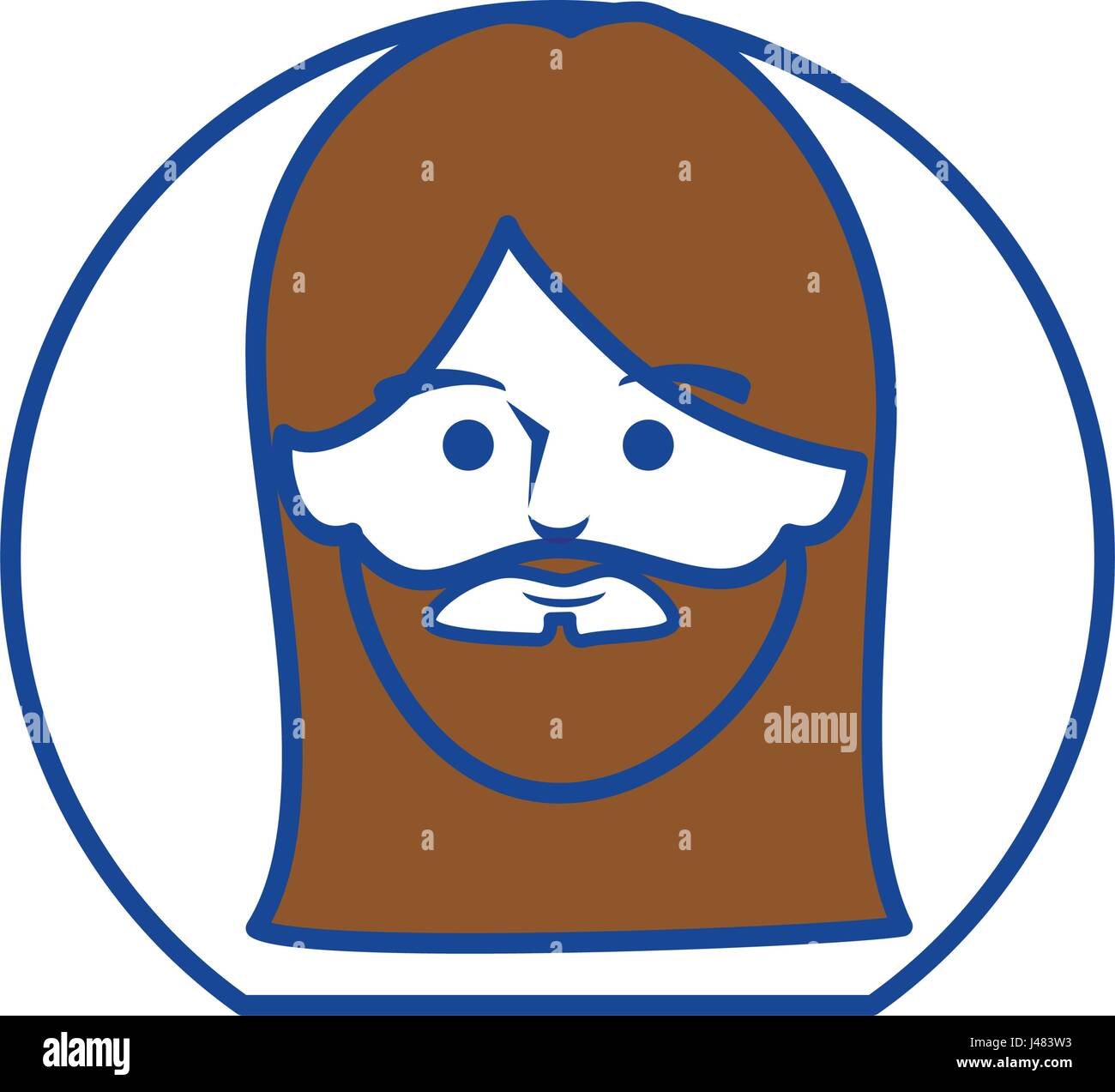jesus christ icon Stock Vector Image & Art - Alamy