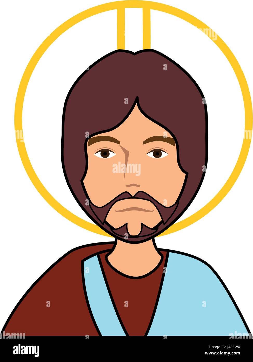 jesus christ icon Stock Vector Image & Art - Alamy