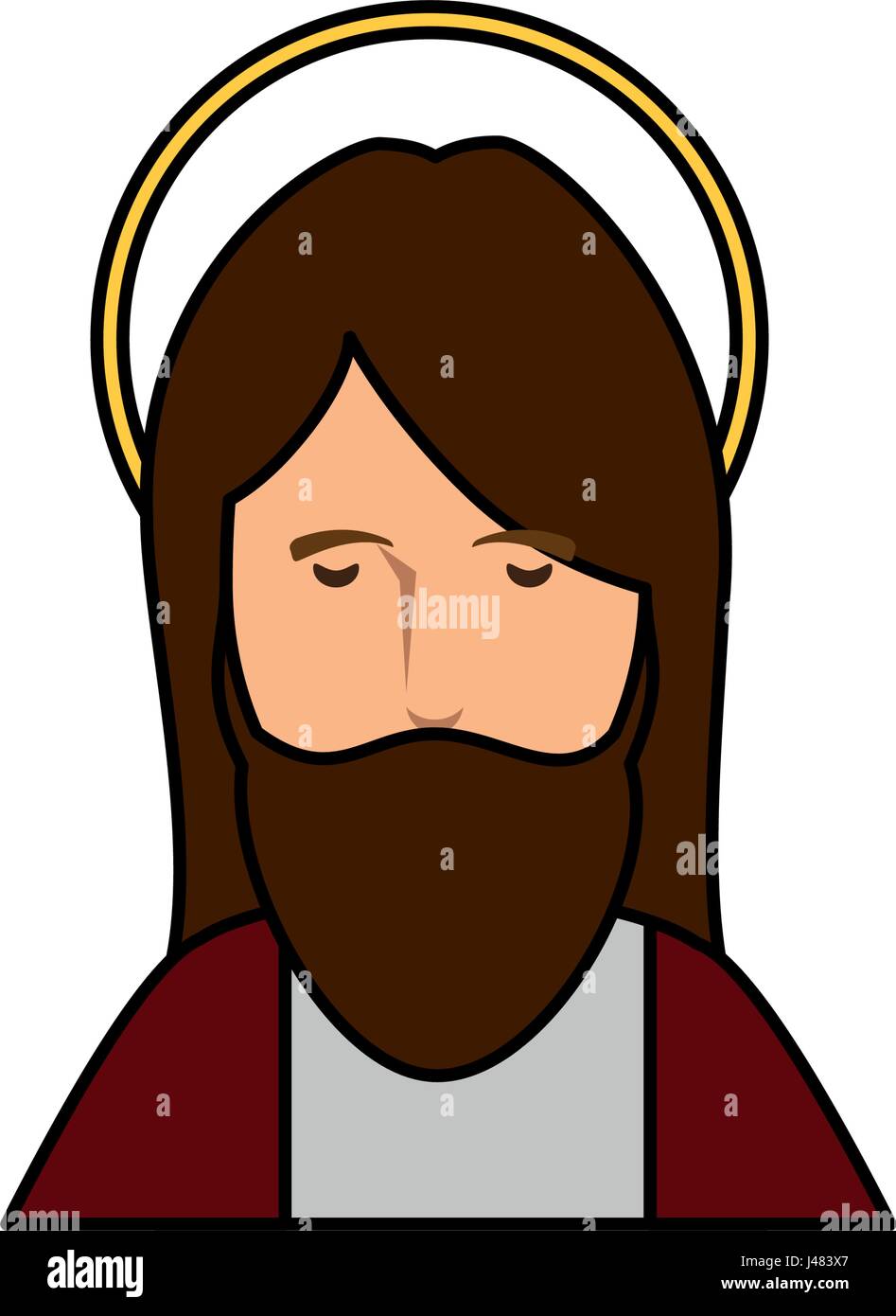 jesus christ icon Stock Vector Image & Art - Alamy
