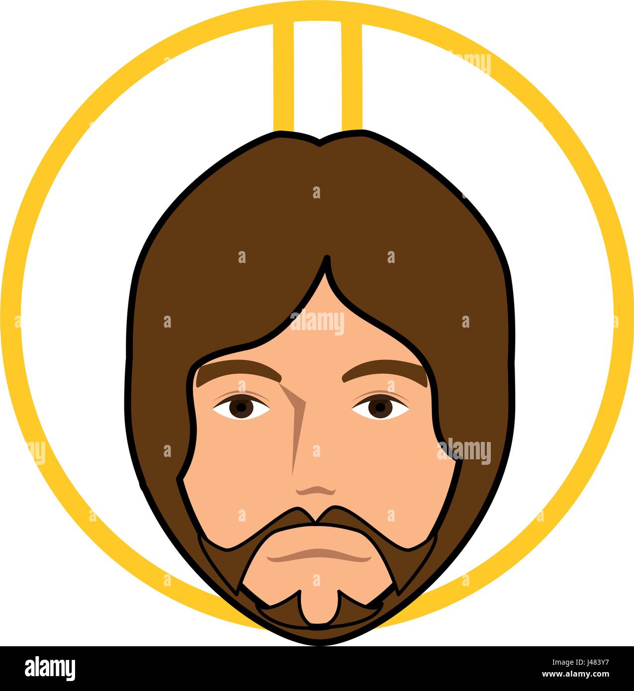 jesus christ icon Stock Vector Image & Art - Alamy