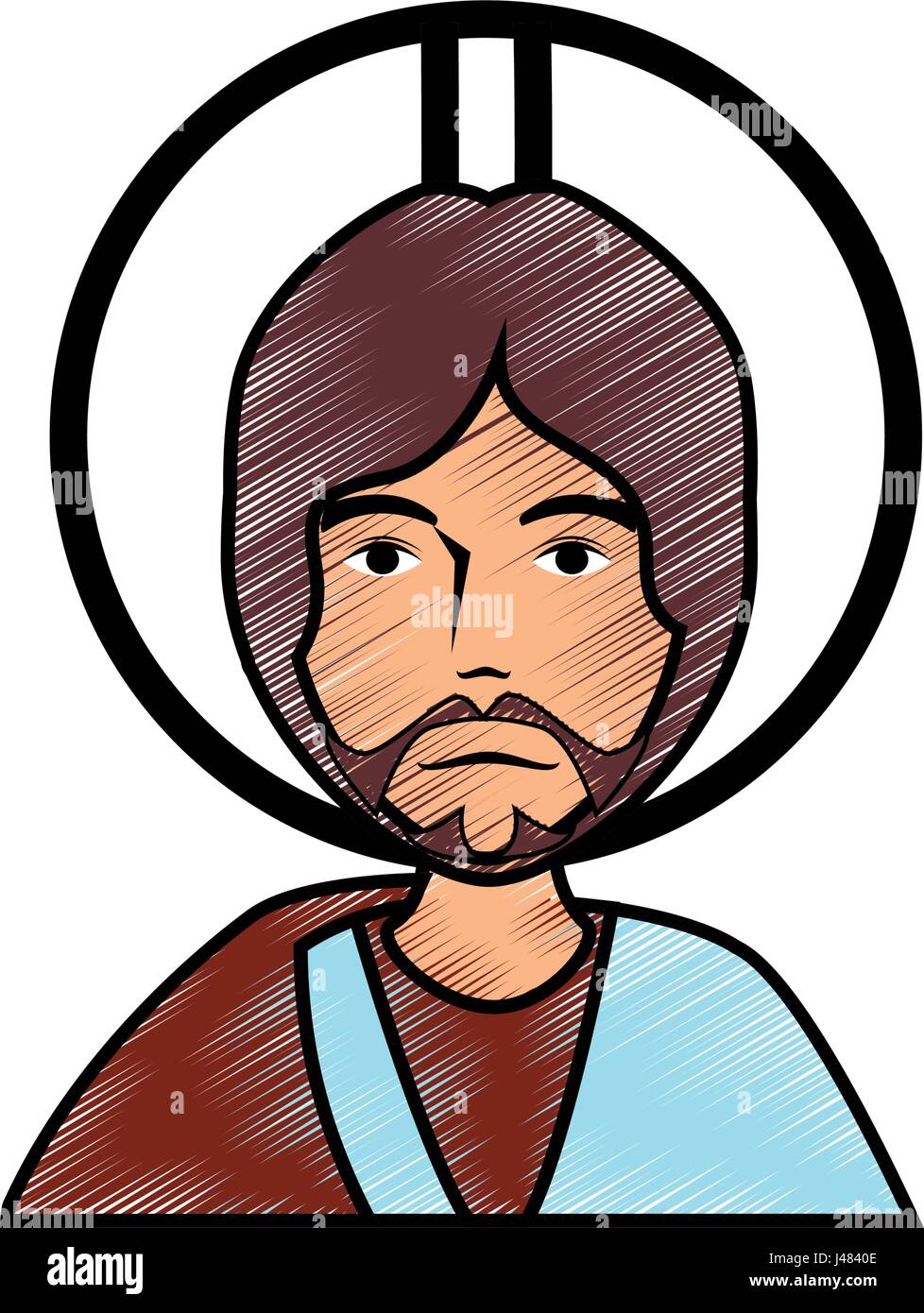 jesus christ icon Stock Vector Image & Art - Alamy