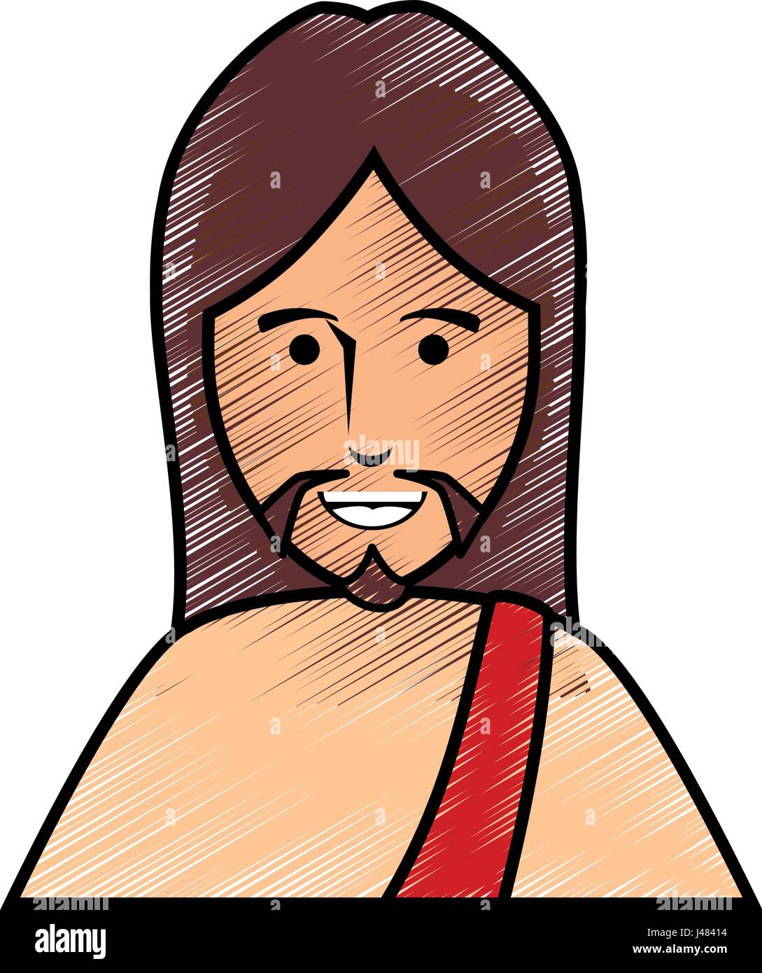 jesus christ icon Stock Vector Image & Art - Alamy