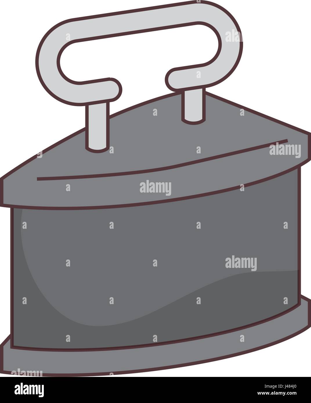 Sewing iron isolated icon Stock Vector Image & Art - Alamy