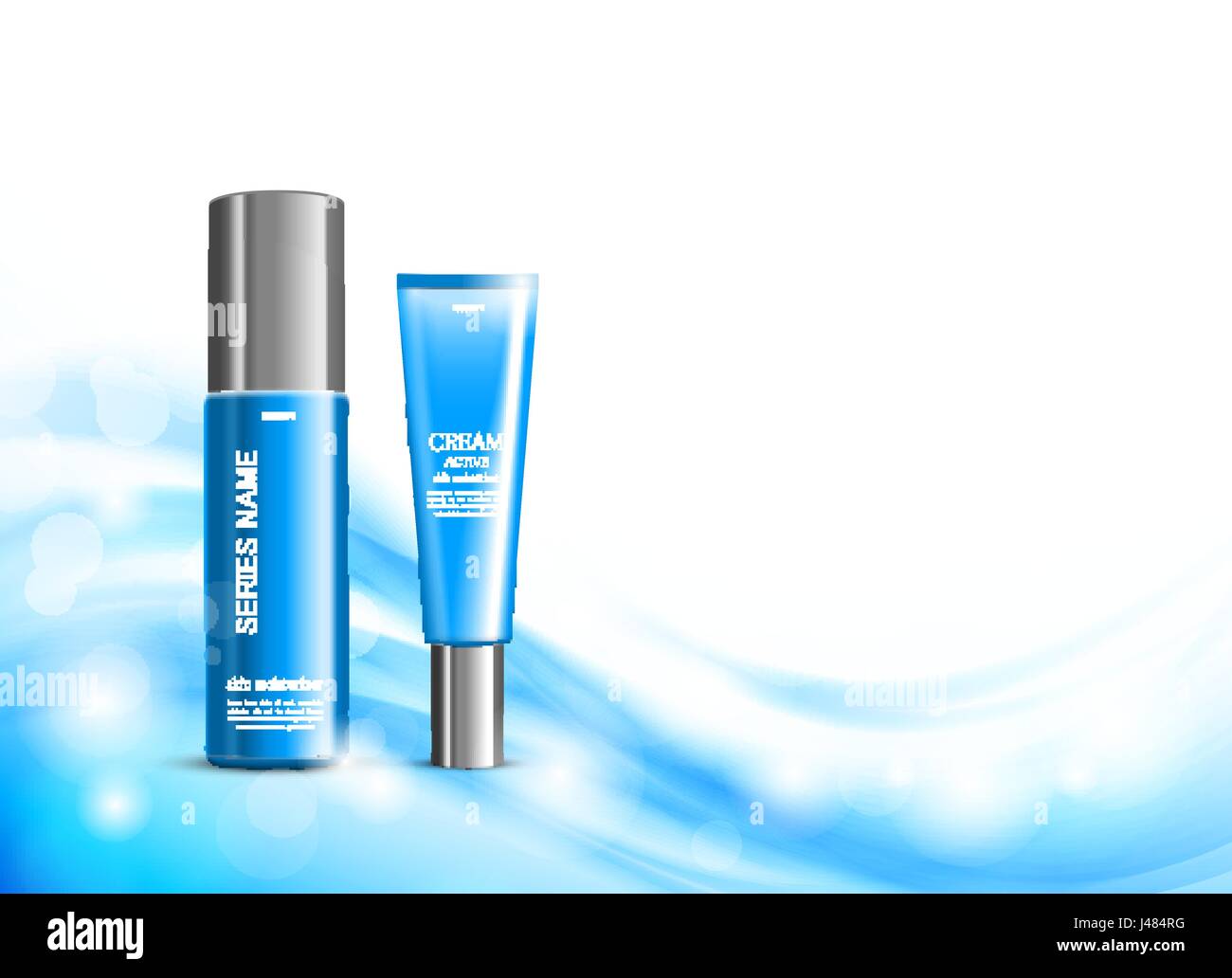 Body cream cosmetic ads template Stock Vector Image & Art - Alamy